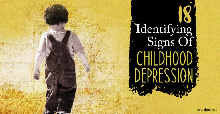 Depression In Children: 18 Identifying Signs Of Childhood Depression