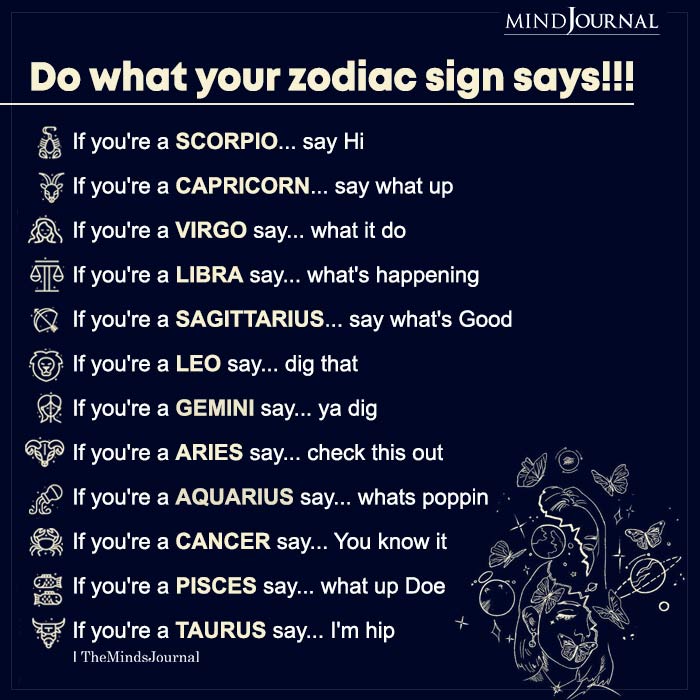 What is zodiac sign says about you 60 photos - Astrologytoyou.com