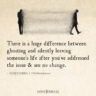 Huge Difference Between Ghosting And Silently Leaving