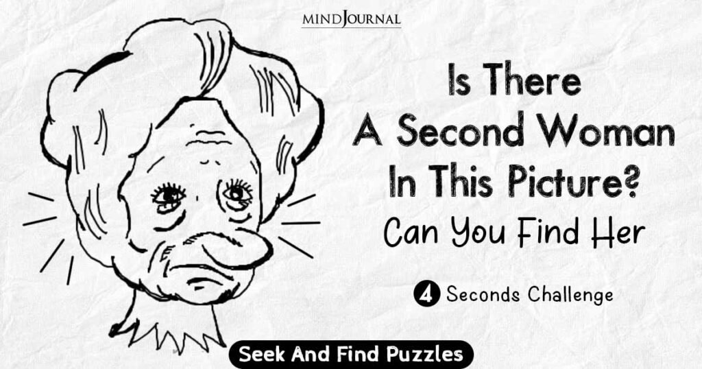 Seek And Find Puzzles : Can You Find The Face Of 2nd Woman