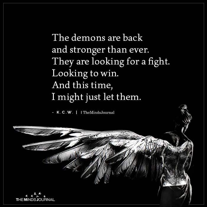 Depression Demon Quotes