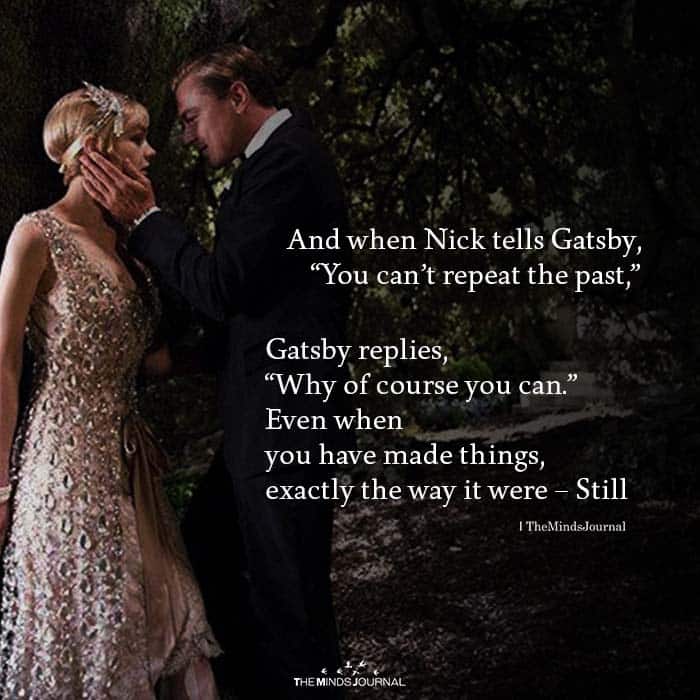 Great Gatsby Journey Quotes